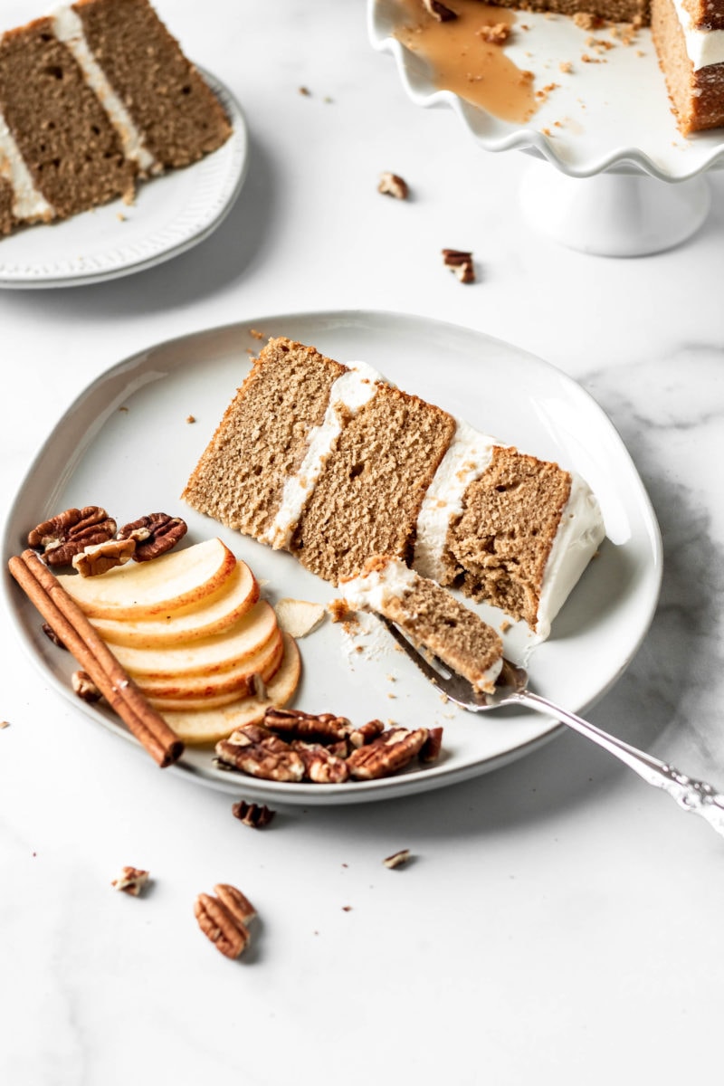 Maple Spice Cake with Maple Frosting - Baran Bakery