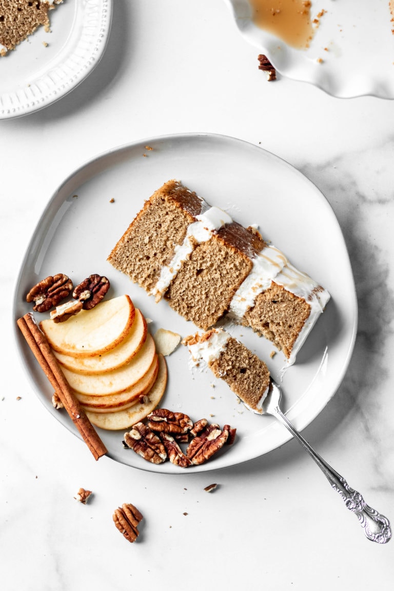 Maple Spice Cake with Maple Frosting - Baran Bakery