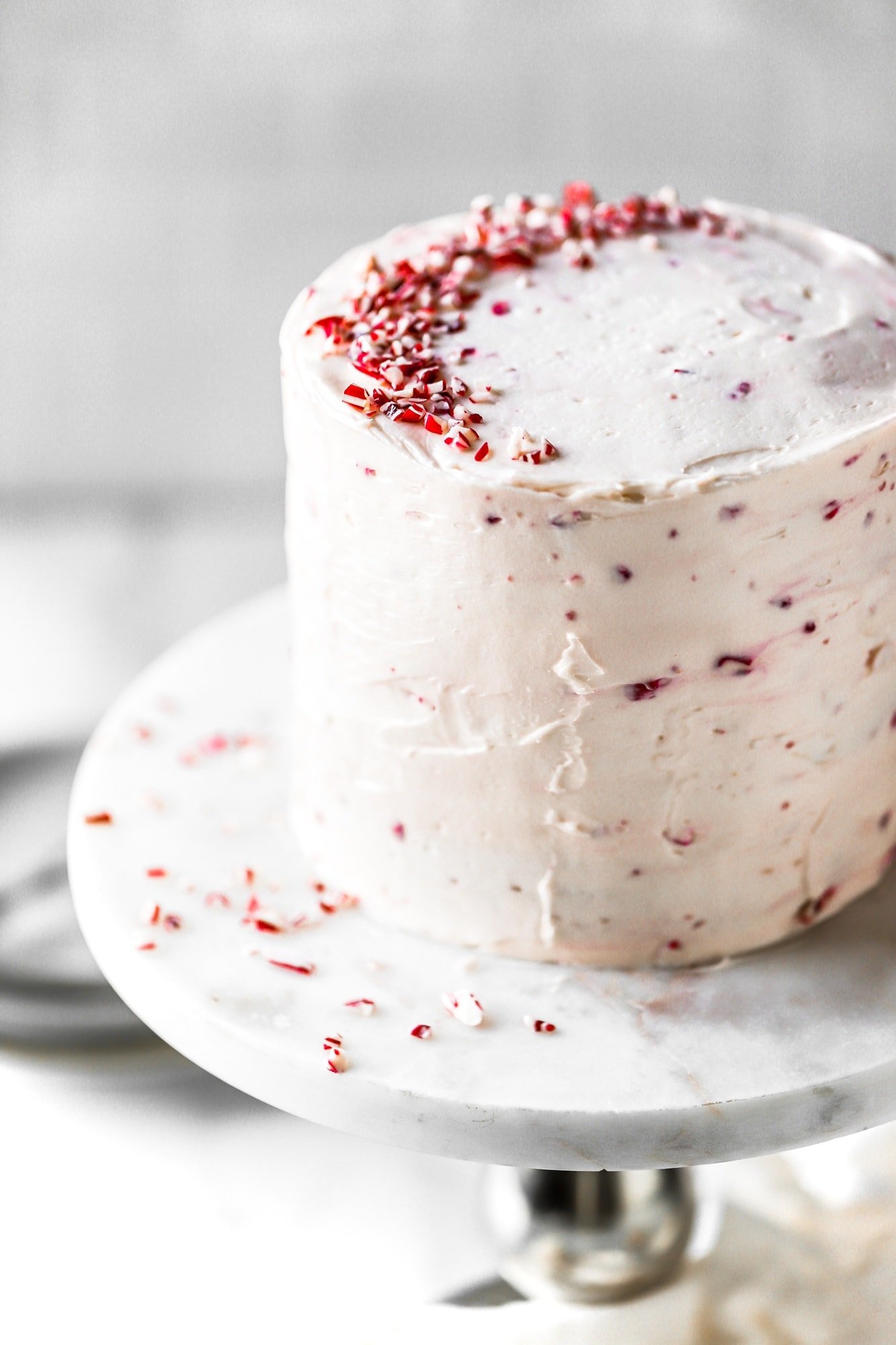 Peppermint White Chocolate Mocha Cake - Baran Bakery