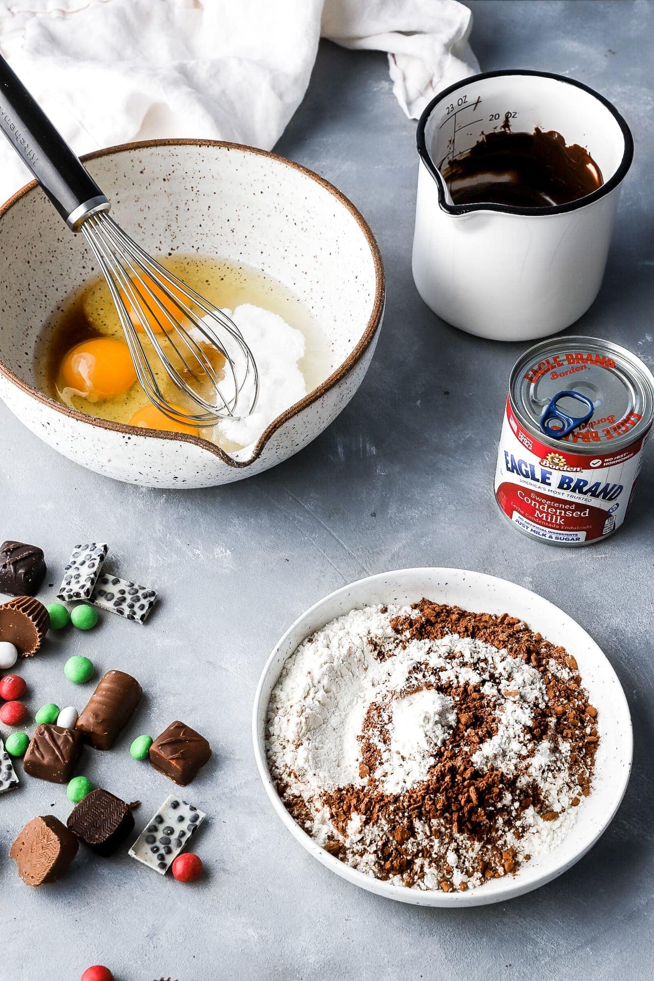 Monster Brownies with Sweetened Condensed Milk - Baran Bakery