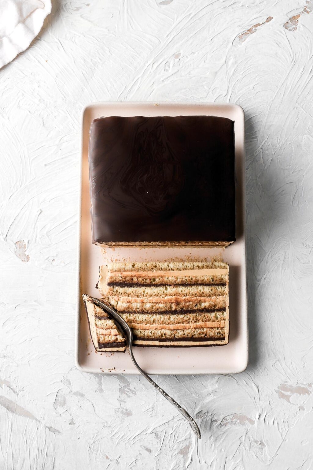 French Opera Cake Recipe - Baran Bakery