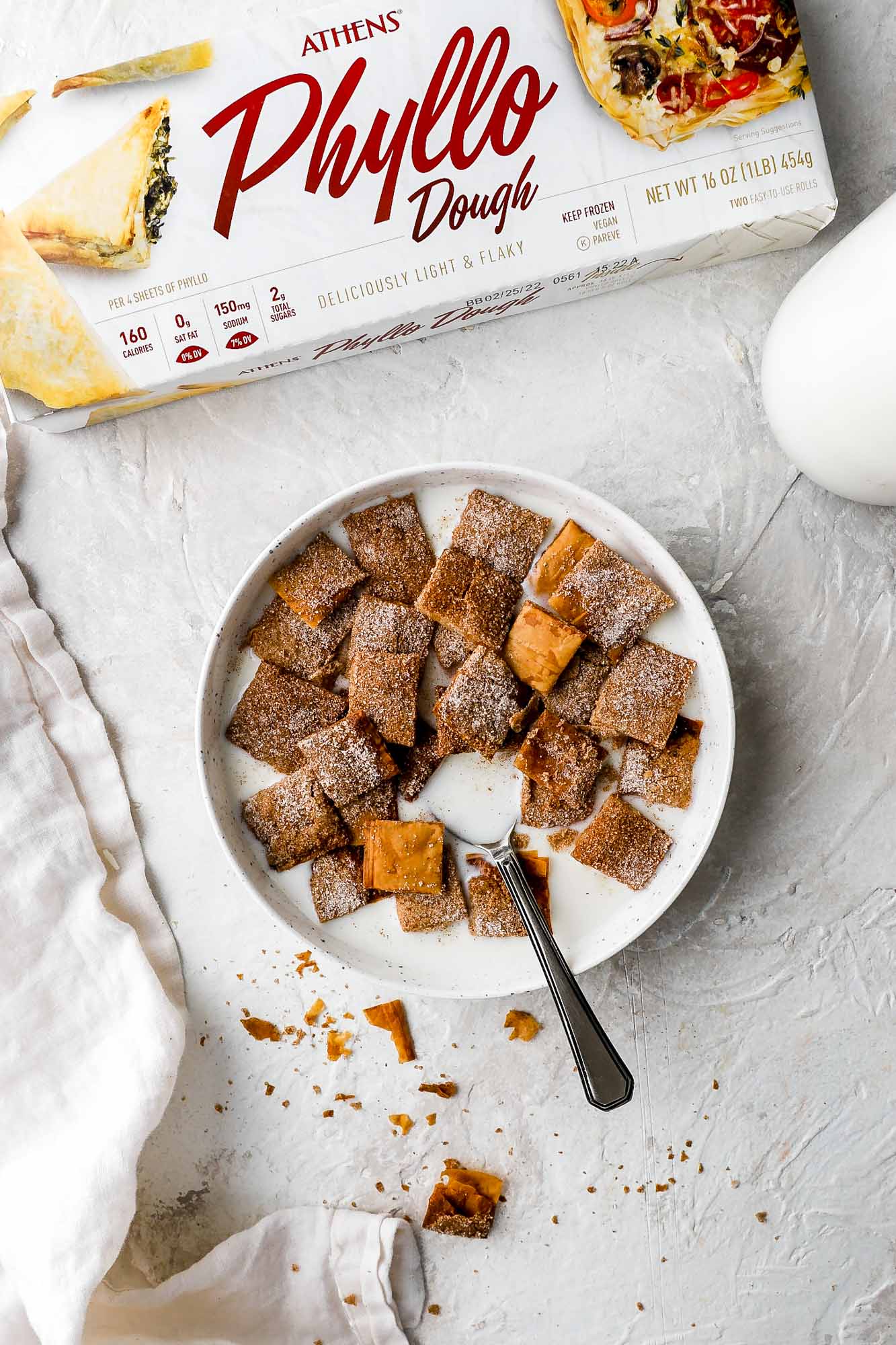 Cinnamon Sugar Chips with Phyllo Dough - Baran Bakery