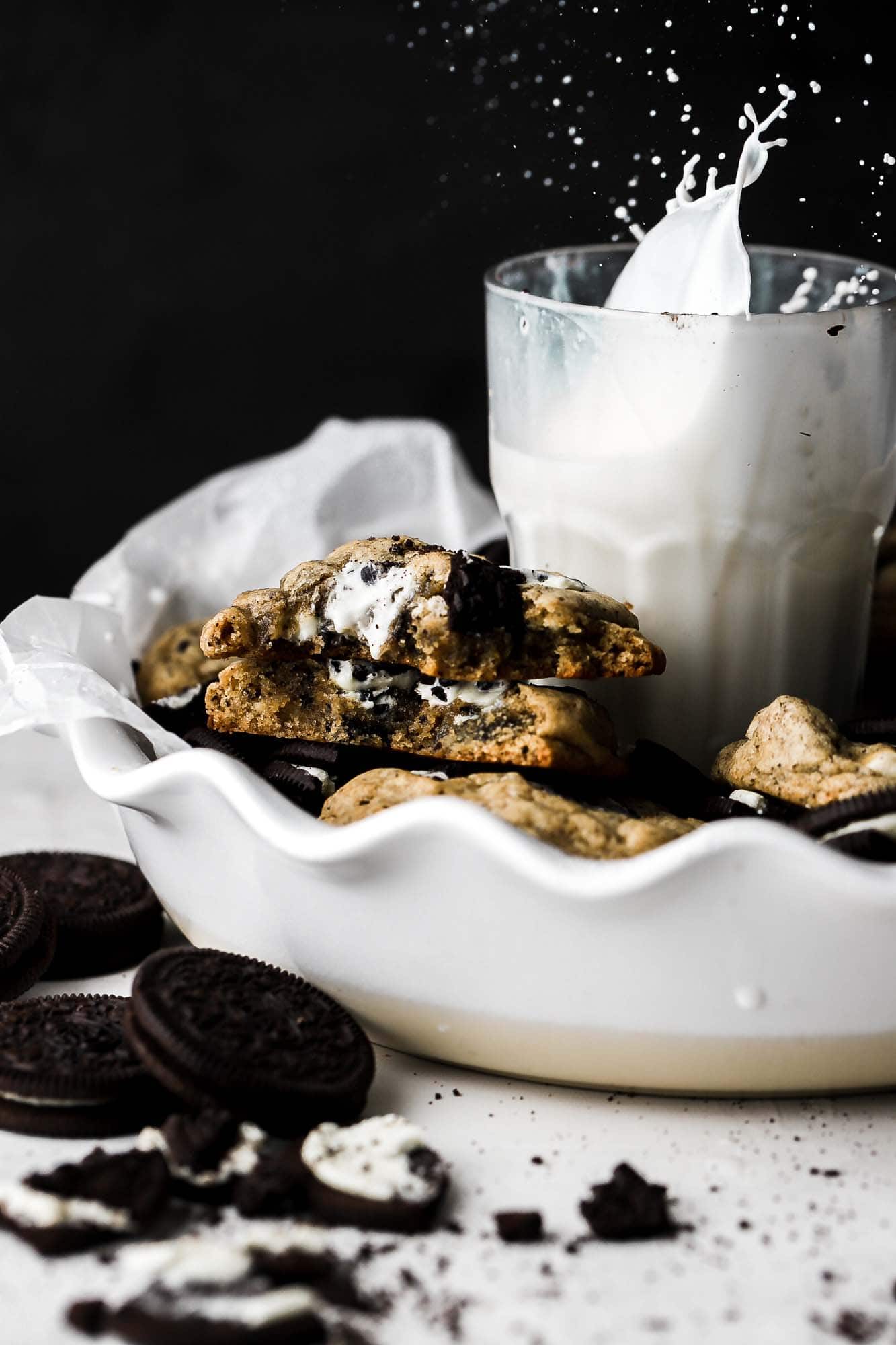 Cookies and Cream Cookies - Baran Bakery