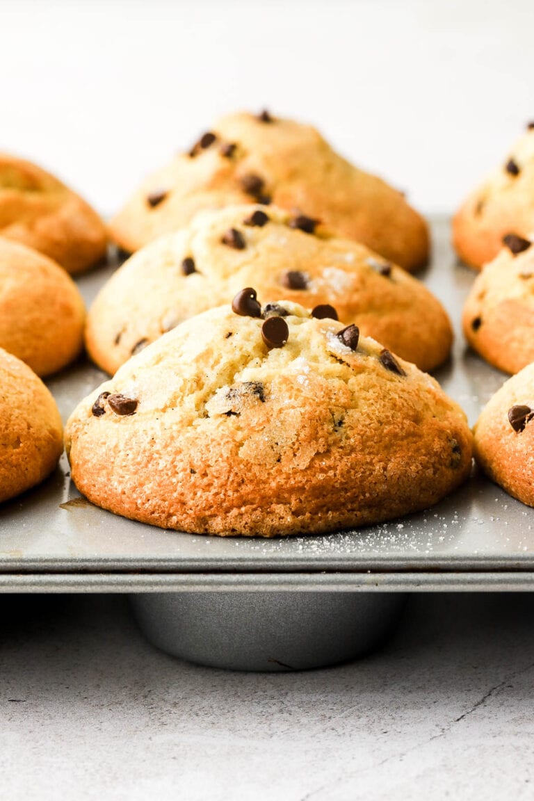 Bakery Style Chocolate Chip Muffins - Baran Bakery