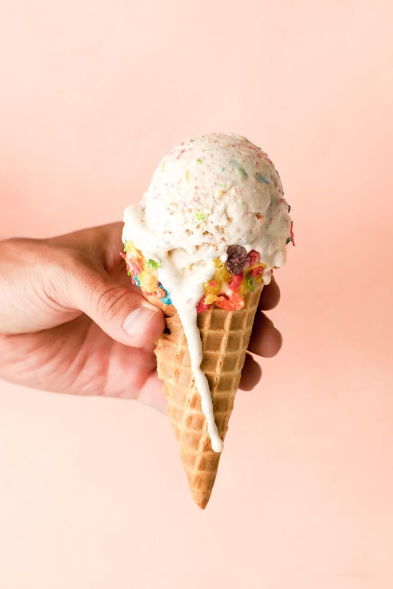 Fruity Pebbles Ice Cream - Baran Bakery