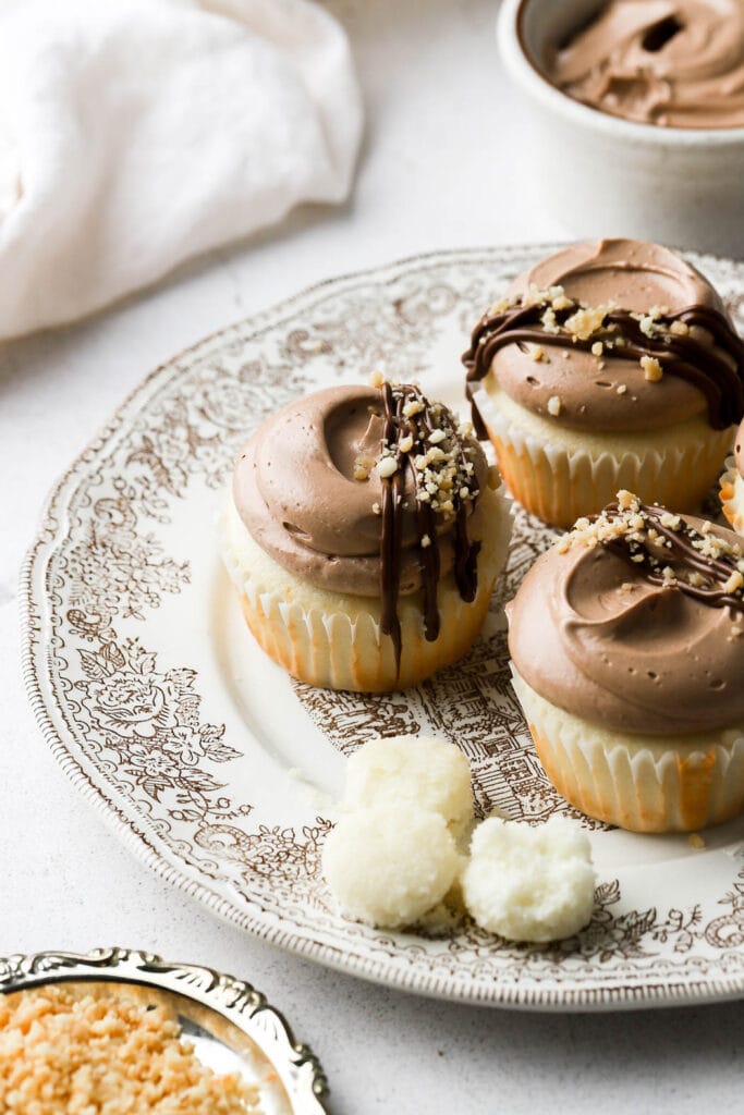 Nutella Cupcakes - Baran Bakery