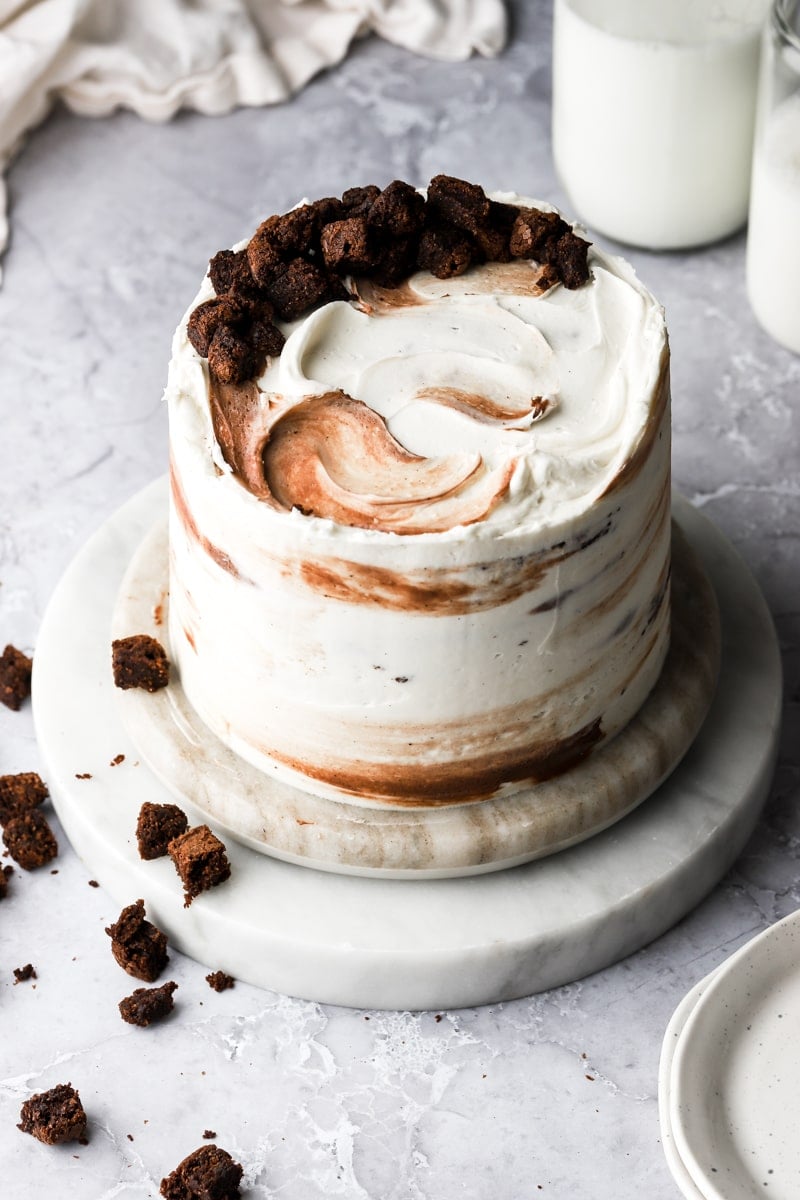 The Ultimate Brownie Cake - Baran Bakery