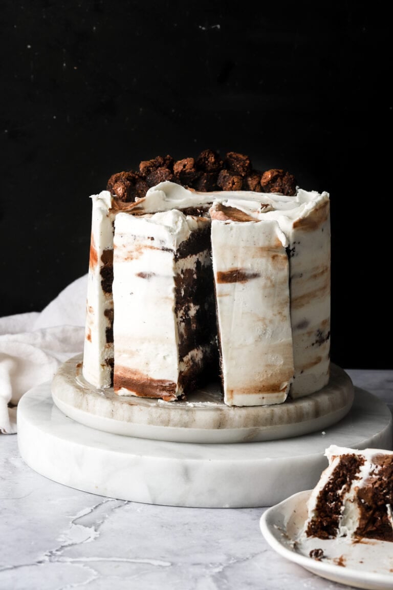 The Ultimate Brownie Cake - Baran Bakery