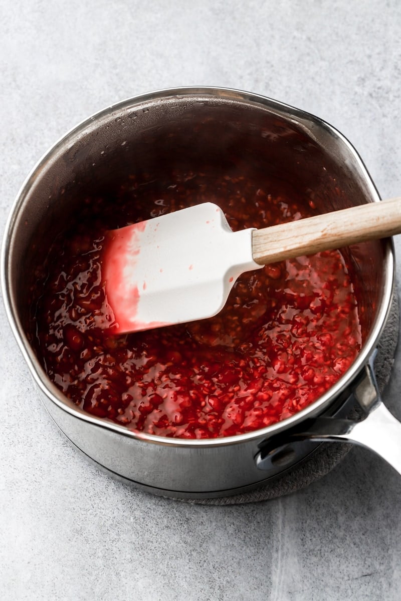 White Chocolate Raspberry Ice Cream - Baran Bakery