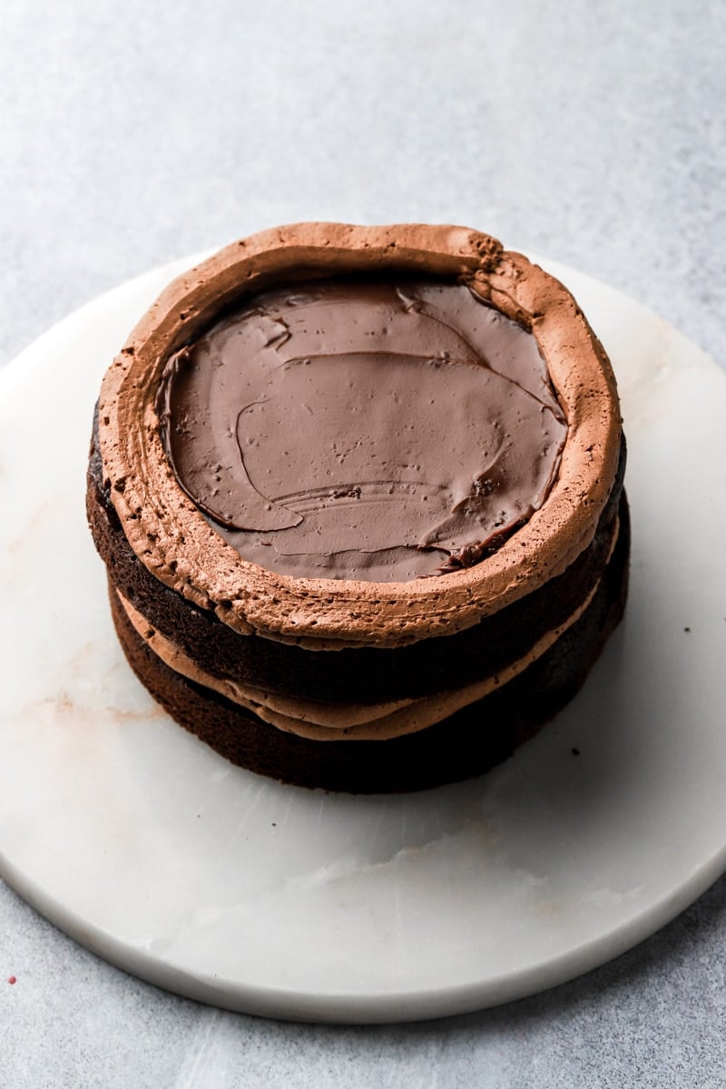 Chocolate Raspberry Cake - Baran Bakery