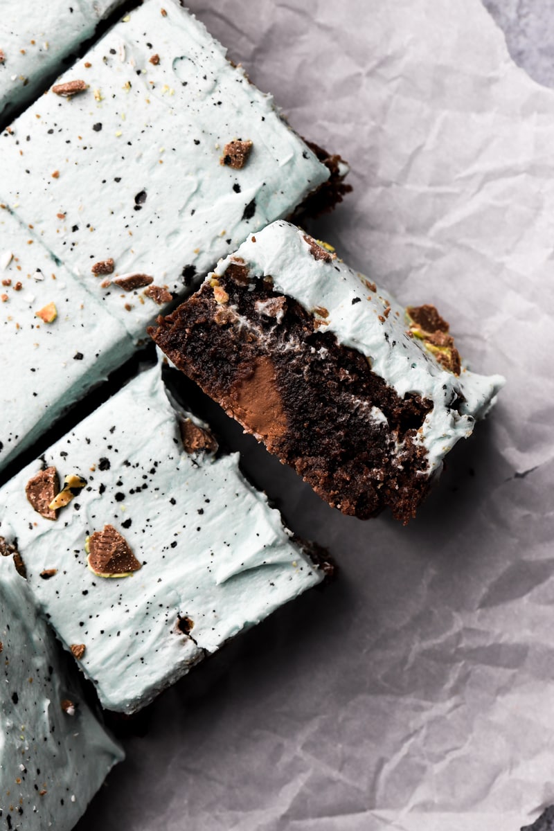 Mini Egg Brownies - Baran Bakery