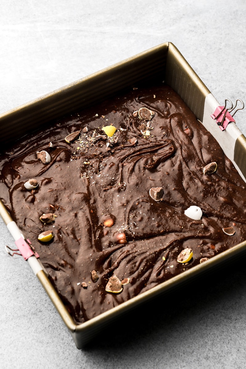 Mini Egg Brownies - Baran Bakery