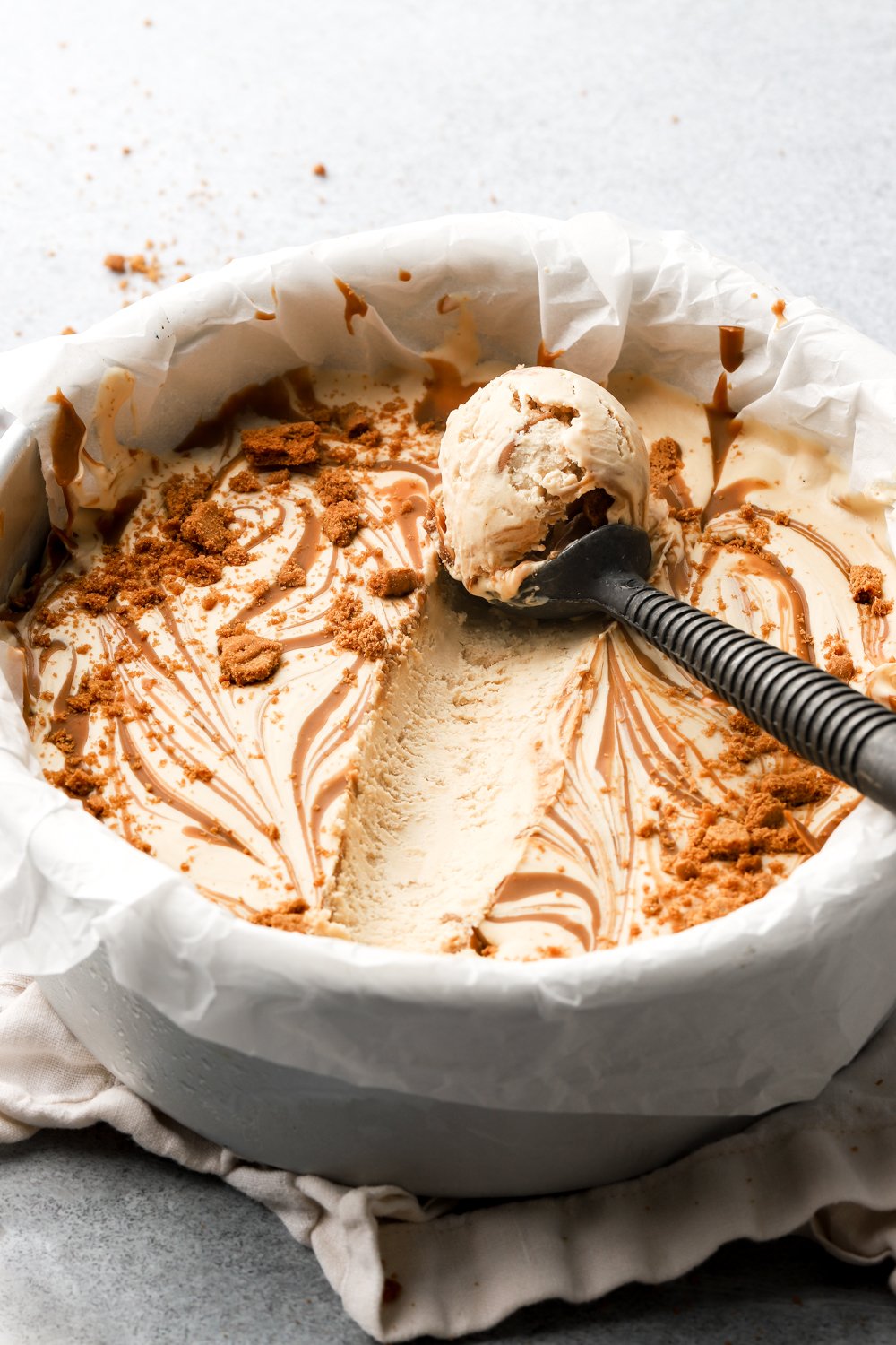 Lotus Biscoff Ice Cream - Baran Bakery