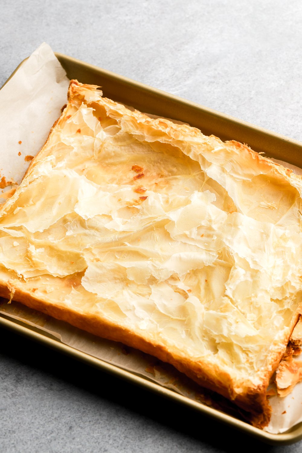 Crèmeschnitte (Vanilla Slice) - Baran Bakery