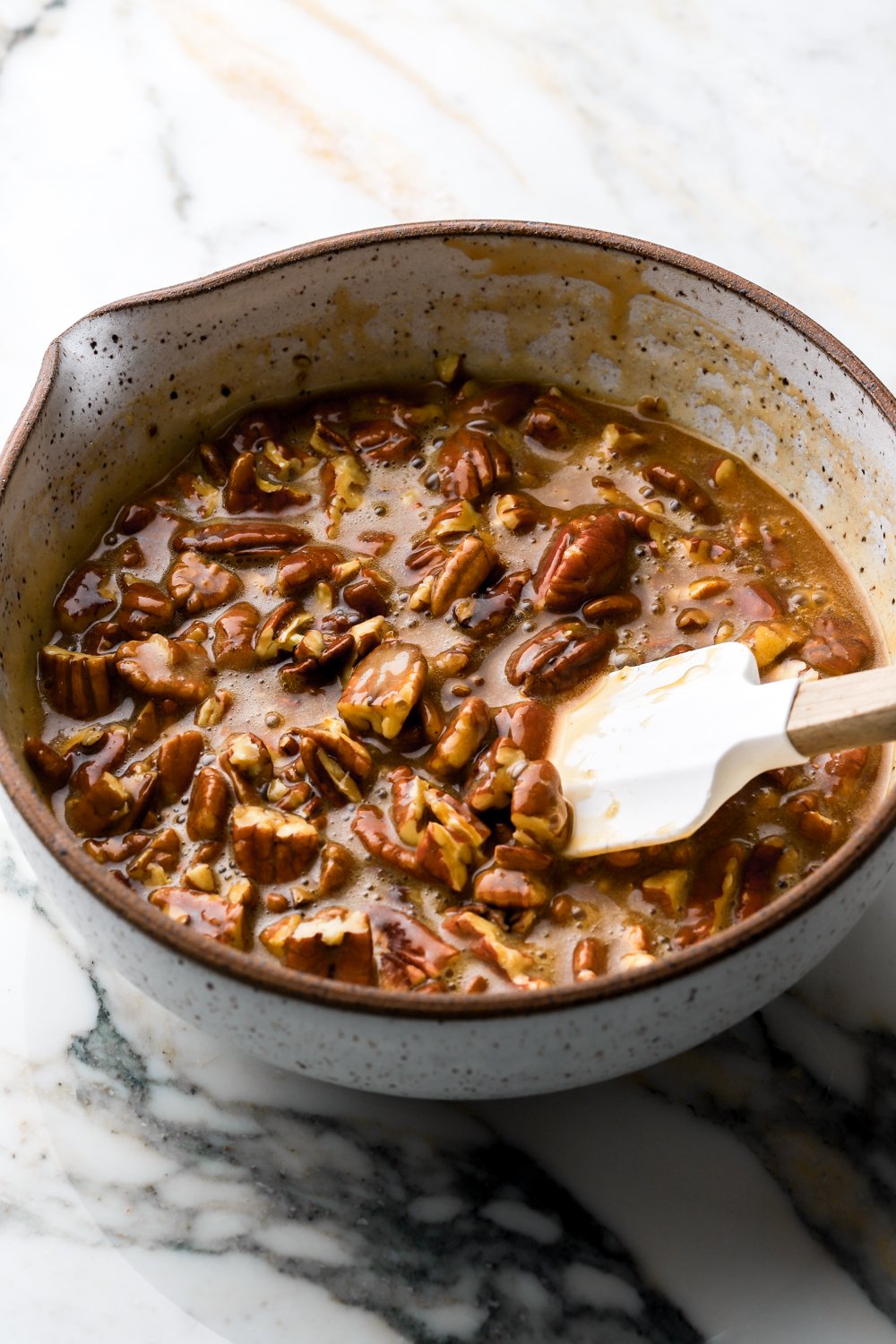 Caramel Pecan Pie (no corn syrup) - Baran Bakery