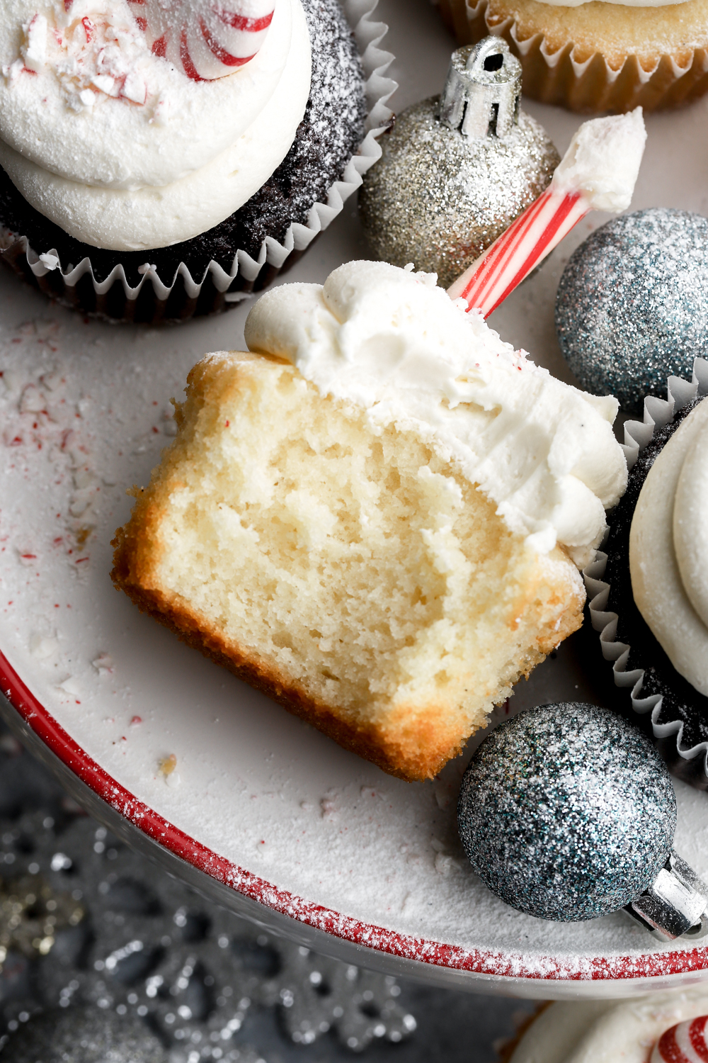 Peppermint Cupcakes - Baran Bakery