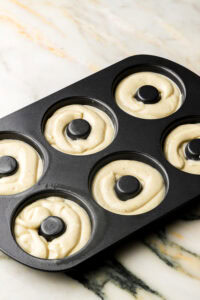Easy Baked Lemon Meringue Donuts - Baran Bakery