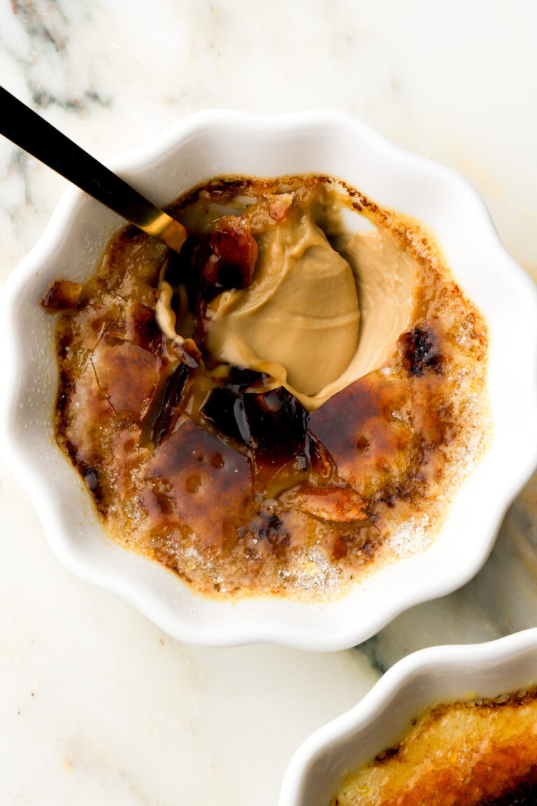 The Creamiest 5-Ingredient Vanilla Creme Brûlée - Baran Bakery