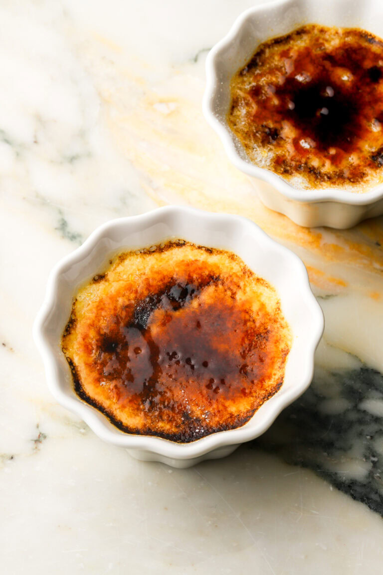 The Creamiest 5-Ingredient Vanilla Creme Brûlée - Baran Bakery