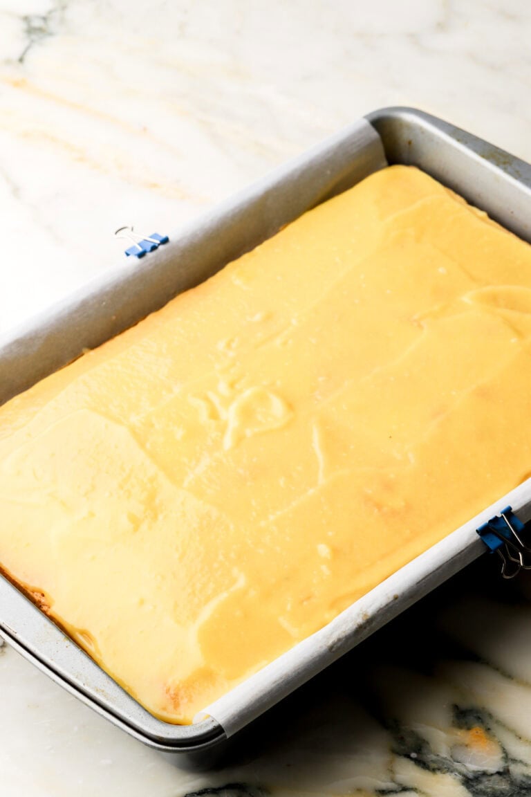 Lemon Meringue Sheet Cake - Baran Bakery