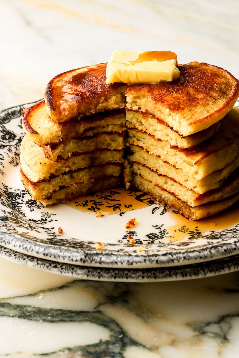 Cottage Cheese Pancakes (Stovetop or Sheet-Pan) - Baran Bakery